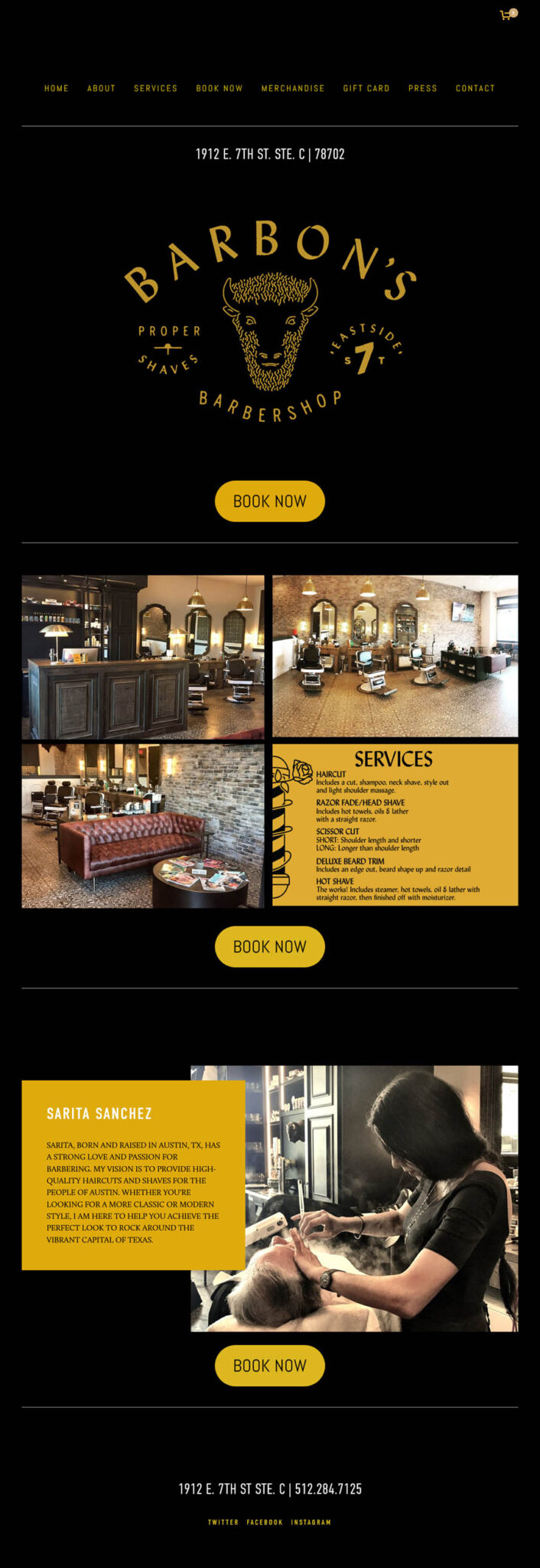 24 Best Barbershop Website Design Examples