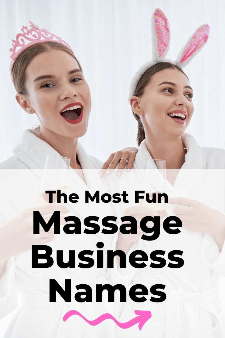 279 Unique Massage Business Names