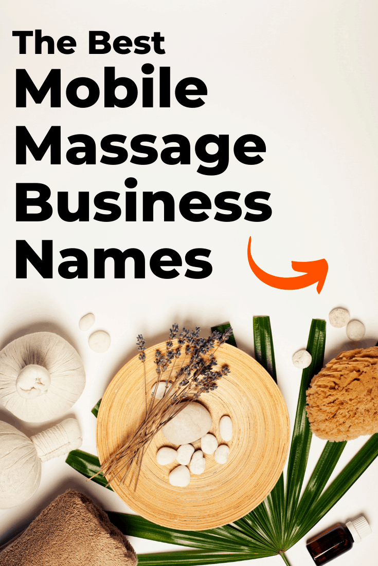 279 Unique Massage Business Names