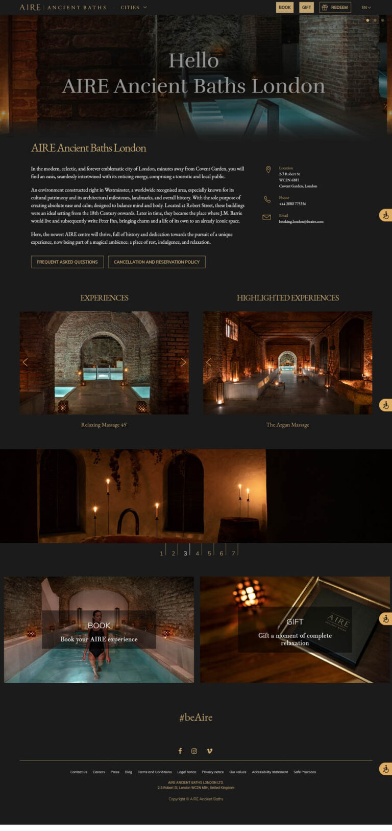 26 Best Spa Websites Examples: Design Ideas & Inspiration ...