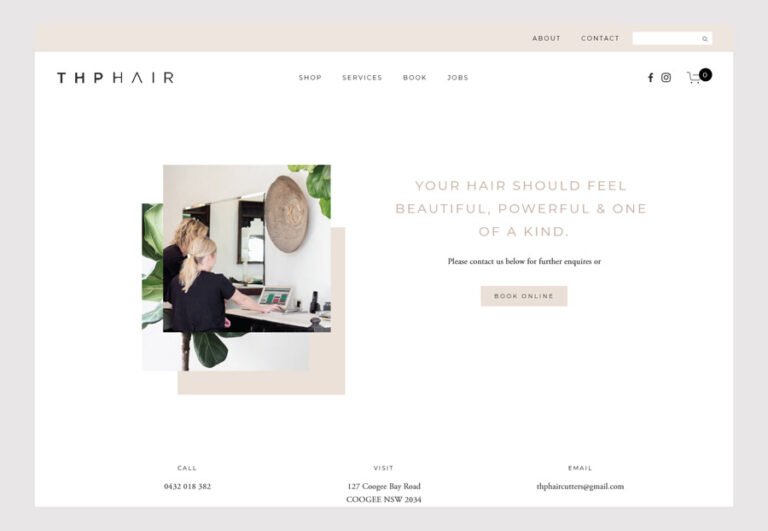 25 Modern & Beautiful Hair Salon Websites