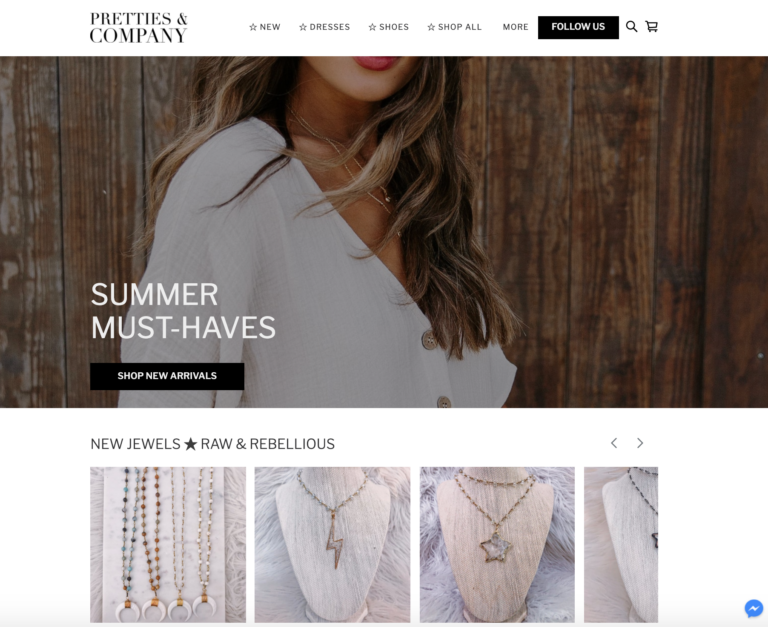 11 Beautiful Square Online Store Examples 2024