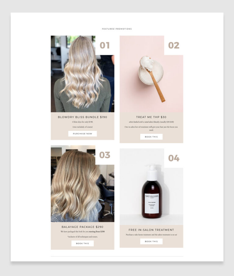25 Modern & Beautiful Hair Salon Websites